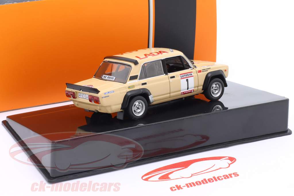 Ixo 1:43 Lada 2105 VFTS #1 winner rally Baltic 1984 Soots, Putmaker RAC428.22 model car RAC428 ...