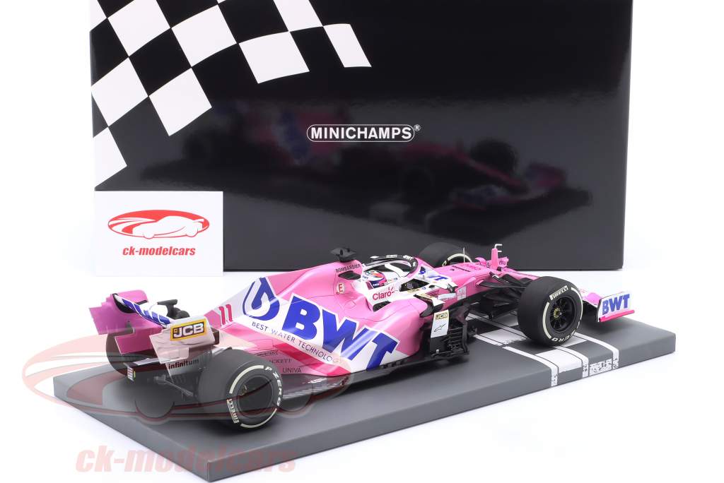 Minichamps 1:18 S. Perez Racing Point RP20 #11 Winner Sakhir GP formula ...
