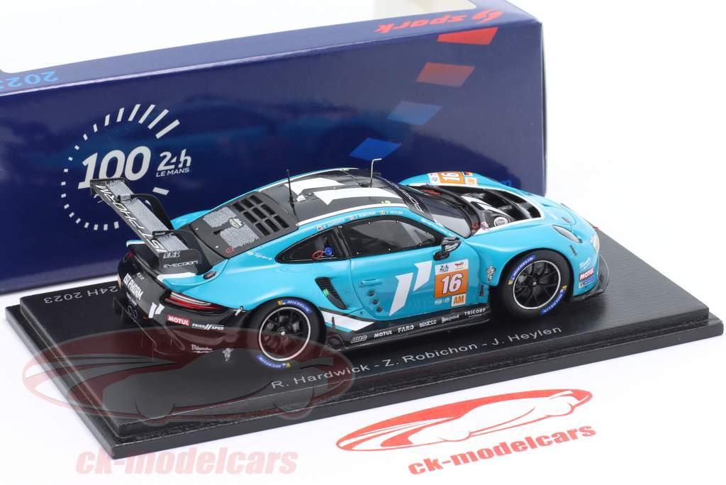 Spark 1:43 Porsche 911 RSR-19 #16 24h LeMans 2023 Proton Competition S8758 model bil S8758 ...