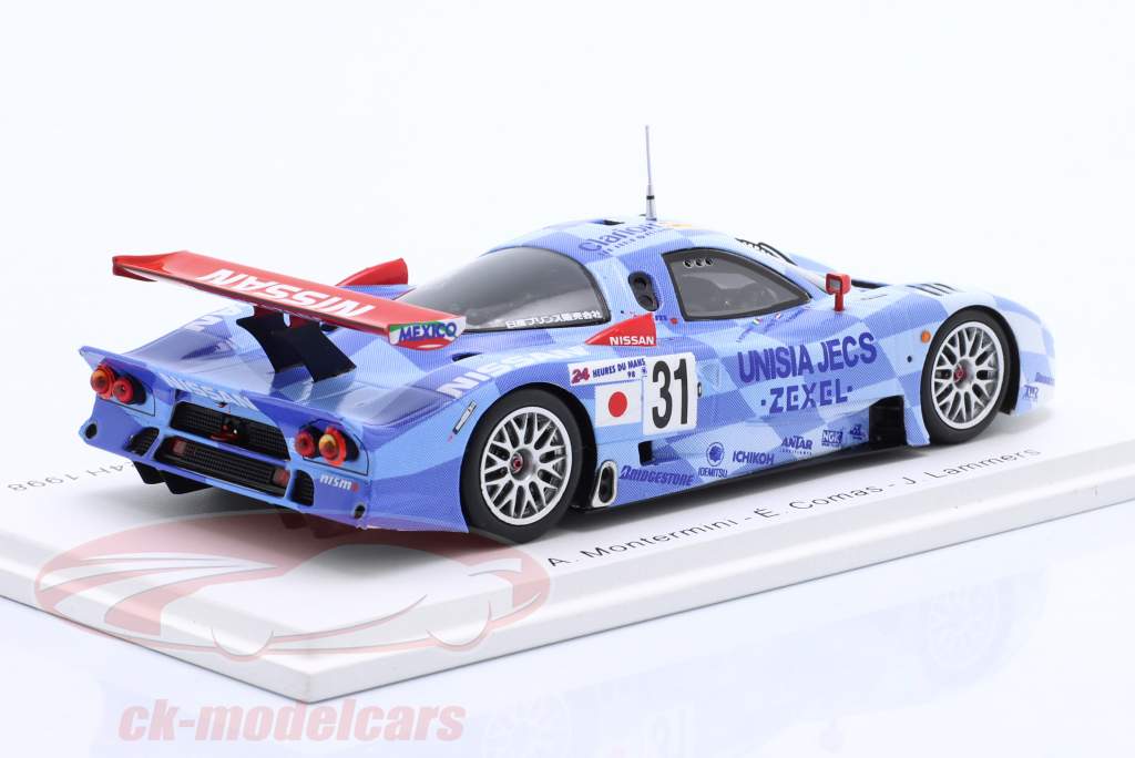 Spark 1:43 Nissan R390 GT1 #31 6th 24h LeMans 1998 Nissan Motorsports S3631 model car S3631 ...