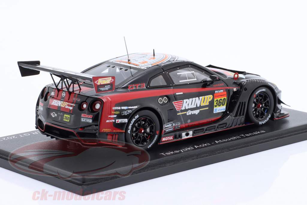 Spark 1:43 Nissan GT-R Nismo GT3 #360 Super GT Series 2022 Tomei Sports SGT036 model car SGT036 ...