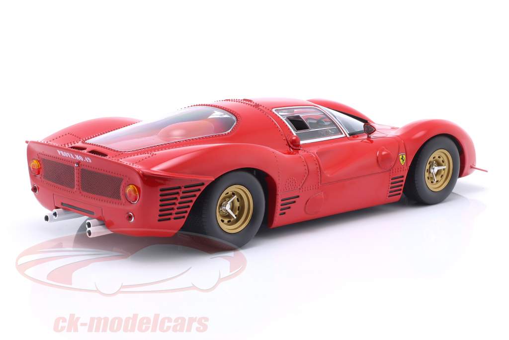WERK83 1:18 Ferrari 330 P3 Coupé Plain Body Edition 1966 red W18022003 ...