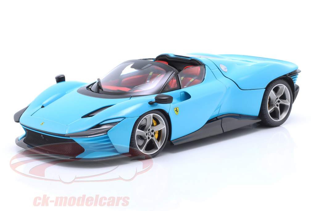 Bburago 1:18 Ferrari Daytona SP3 Closed Top 2022 blue Signature 18 ...
