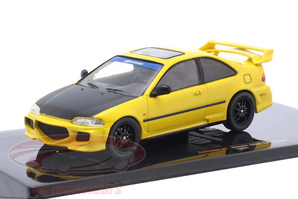 Ixo 1:43 Honda Civic EJ1 Coupe Año de construcción 1995 amarillo ...
