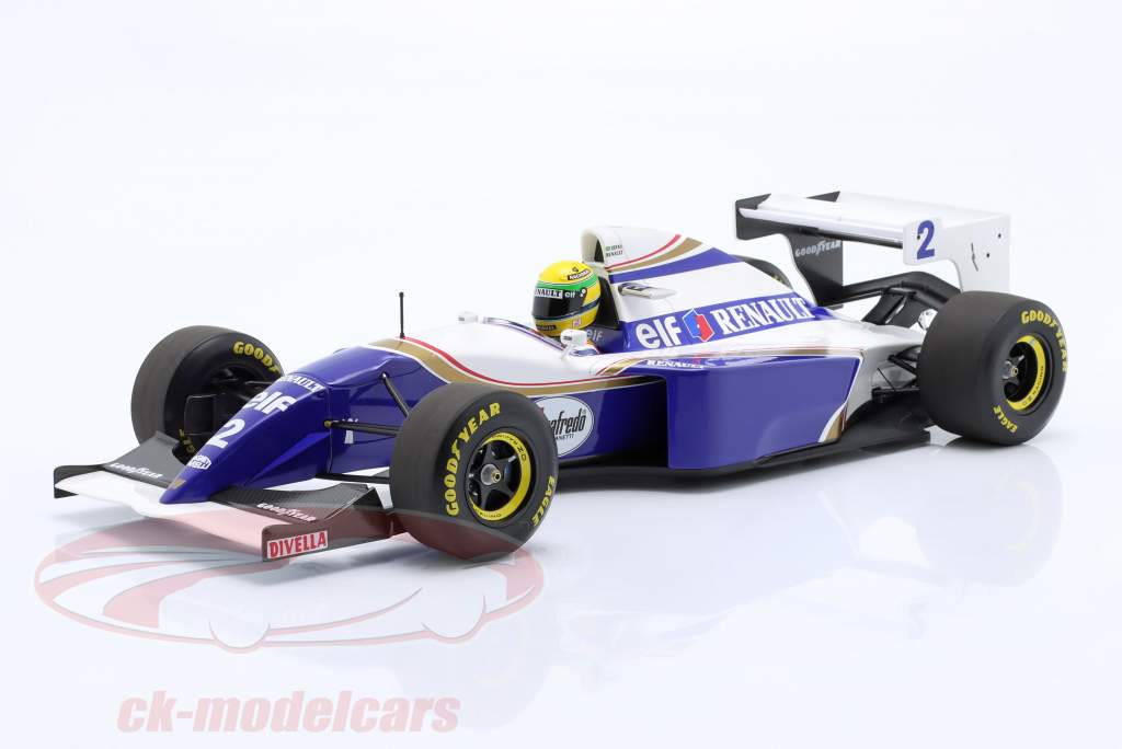 Minichamps 1:12 Ayrton Senna Williams FW16 #2 Pacifique GP formule 1 ...