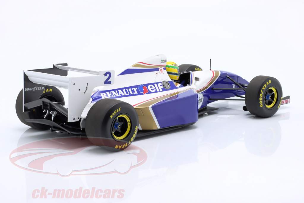 Minichamps 1:12 Ayrton Senna Williams FW16 #2 Pacifique GP formule 1 ...