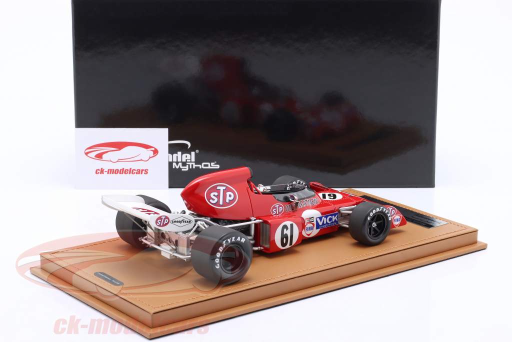 Tecnomodel 1:18 Ronnie Peterson March 721X #61 Race of Champions 1972 ...