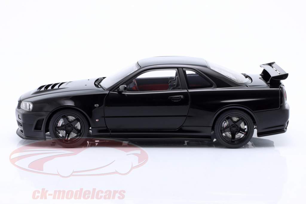 AUTOart 1:18 Nissan Skyline GT-R (R34) Nismo Z-tune 2005 black 77463 ...