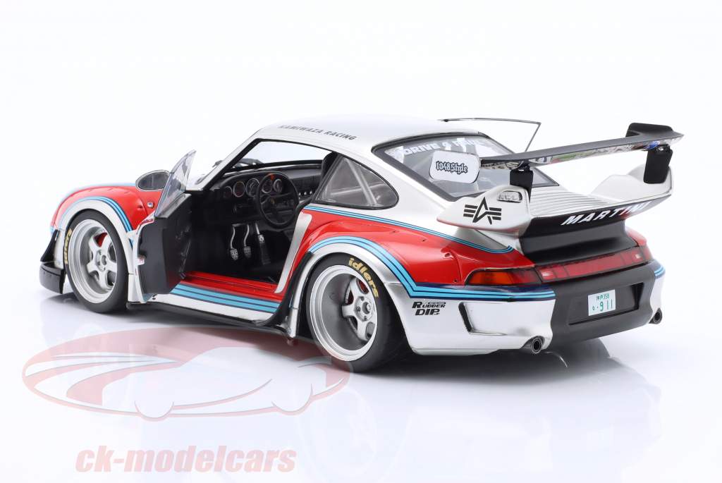 Solido 1:18 Porsche 911 (993) RWB Rauh-Welt Kamiwaza 2020 #11 Martini ...