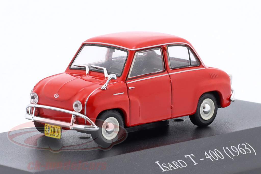 Altaya 1:43 Isard T400 year 1963 red magARG85 model car magARG85