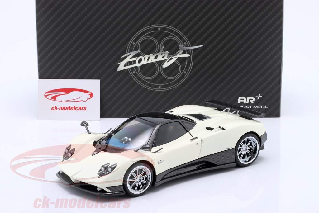 Minichamps 1:18 Pagani Zonda F Año de construcción 2005 blanco Almost Real ALM854701 modelo ...
