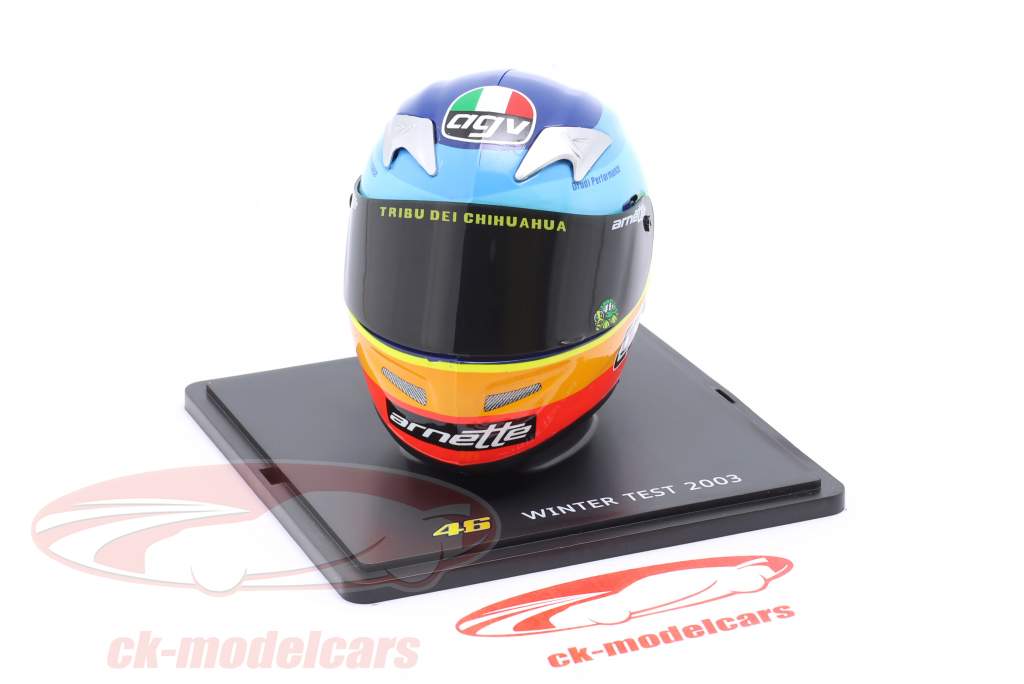 Spark 1:5 Valentino Rossi #46 MotoGP winter test World Champion 2003 ...