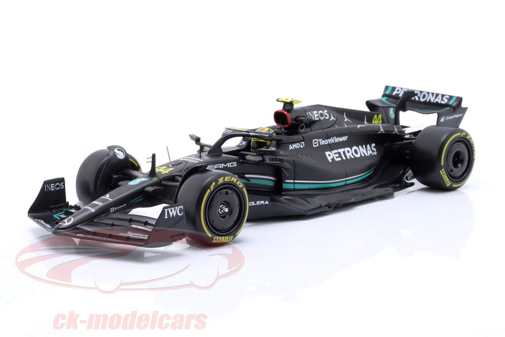 Bburago 1:24 Lewis Hamilton Mercedes-AMG F1 W14 #44 Formula 1 2023 18 ...