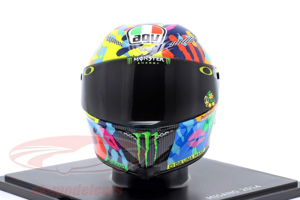 Spark 1:5 Valentino Rossi #46 Winner MotoGP Misano 2016 helmet Editions ...