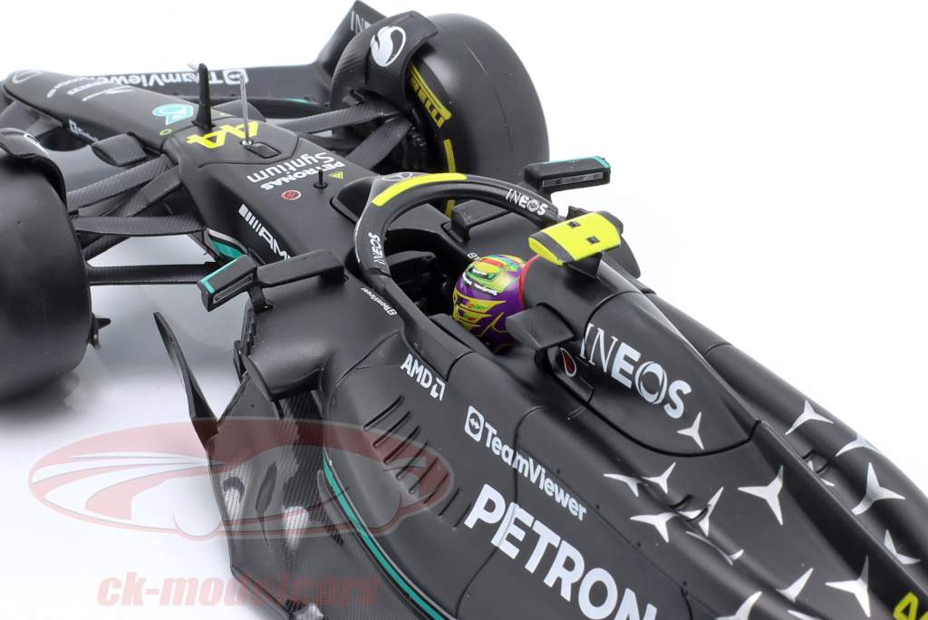 Bburago 1:24 Lewis Hamilton Mercedes-AMG F1 W14 #44 Formula 1 2023 18 ...