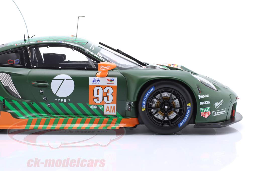 Ixo 1:18 Porsche 911 RSR-19 #93 24h LeMans 2022 Proton Competition ...