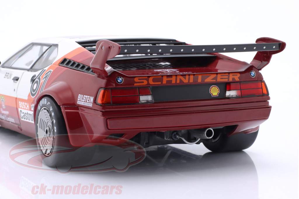 WERK83 1:18 BMW M1 ProCar #61 BMW M1 ProCar series Monaco 1980 W. Brun ...