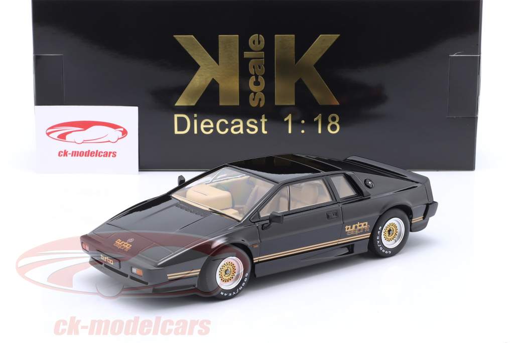 KK-Scale 1:18 Lotus Esprit Turbo Año de construcción 1981 negro KKDC181194 modelo coche ...