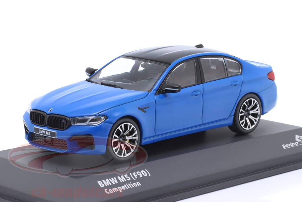 Solido 1:43 BMW M5 Competition (F90) Construction year 2022 voodoo blue S4312703 model car ...