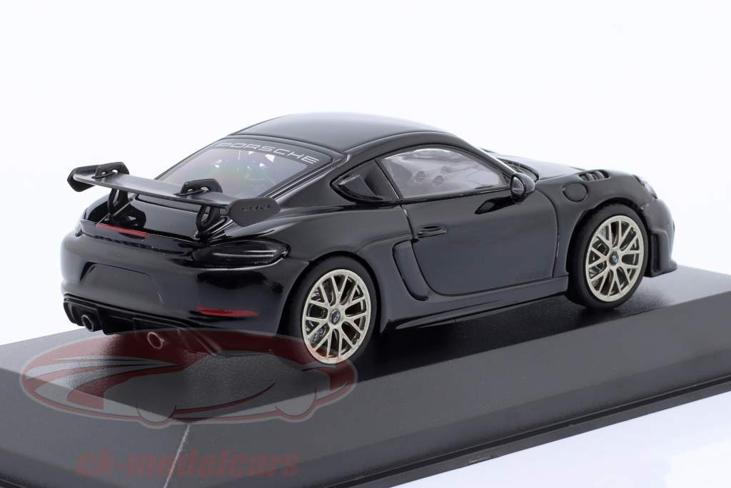 Minichamps 1:43 Porsche 718 (982) Cayman GT4 RS 2021 black / Neodymium ...