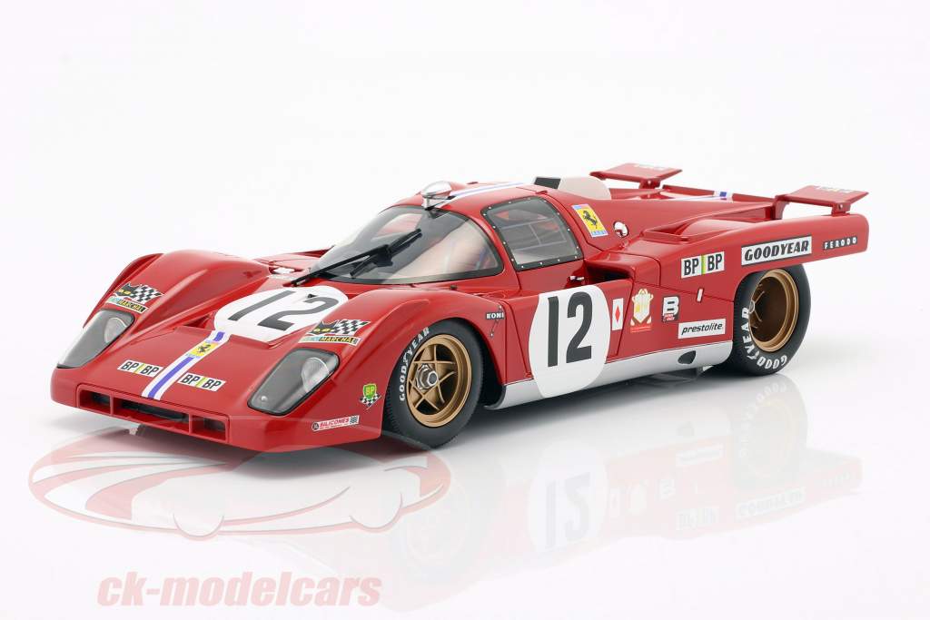 CMR 1:18 Ferrari 512M #12 3rd 24h LeMans 1971 Posey, Adamowicz CMR017 ...