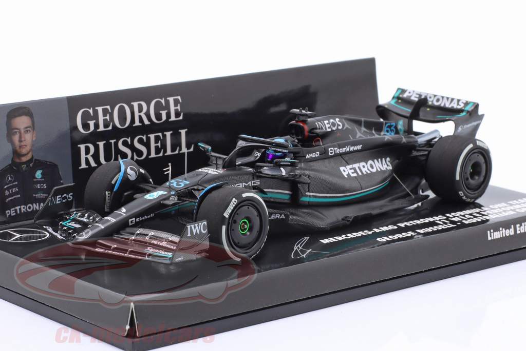 Minichamps 1:43 G. Russell Mercedes-AMG F1 W14 #63 Australian GP ...