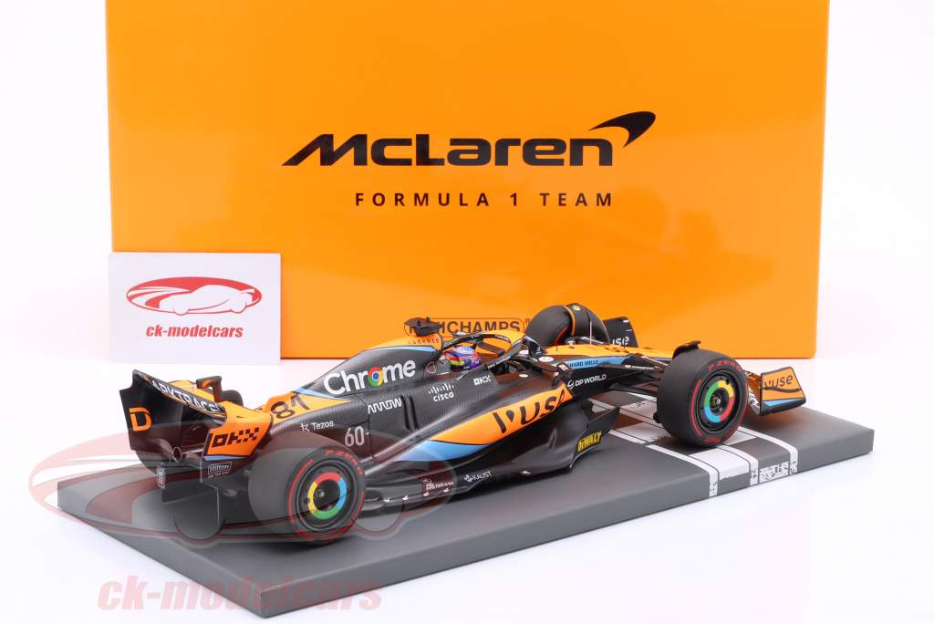 Minichamps 1:18 Oscar Piastri McLaren MCL60 #81 Formula 1 2023 537231881 model car 537231881 ...
