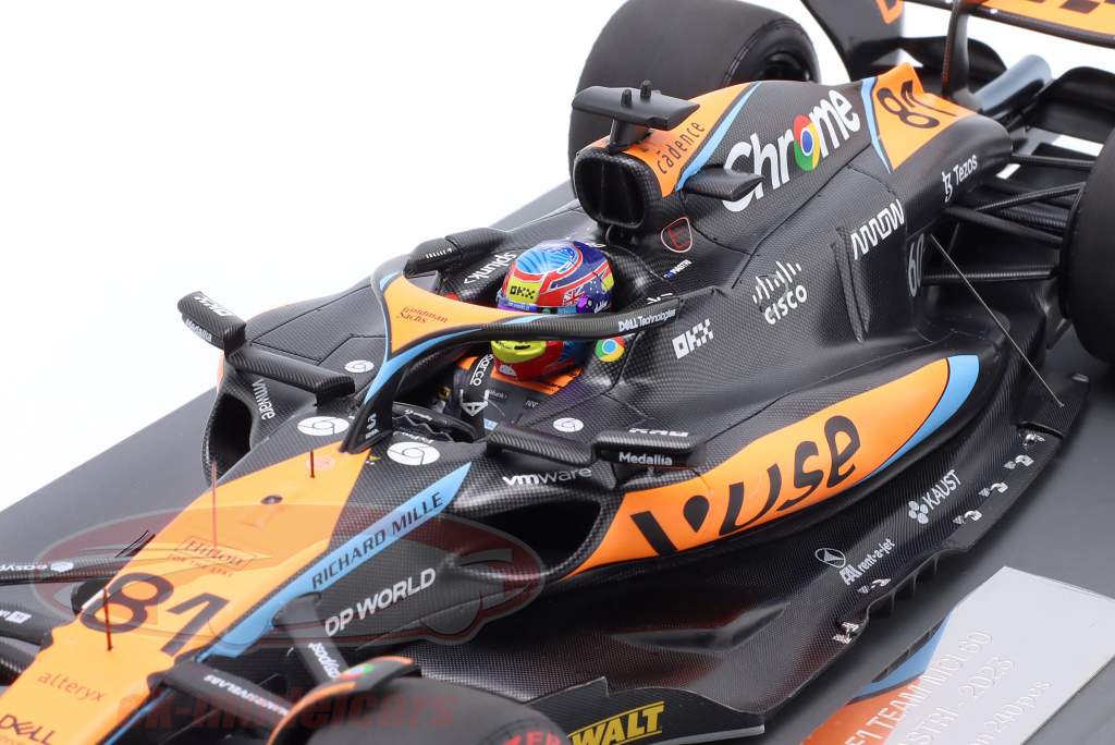 Minichamps 1:18 Oscar Piastri McLaren MCL60 #81 Formula 1 2023 537231881 model car 537231881 ...