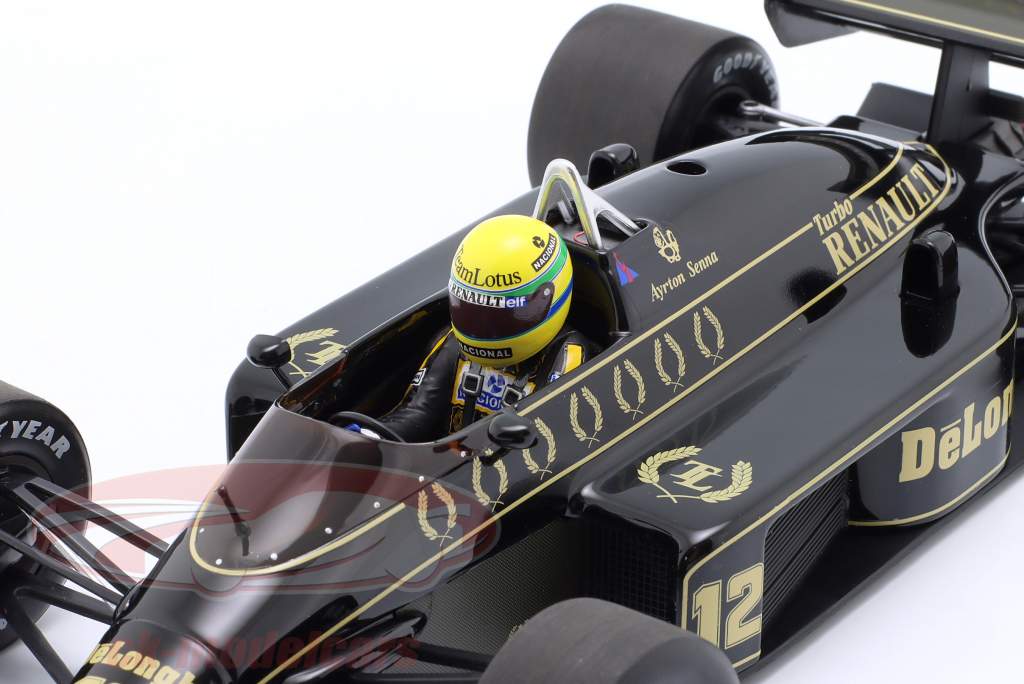 Minichamps 1:18 Ayrton Senna Lotus 98T Dirty Version #12 fórmula 1 1986 ...