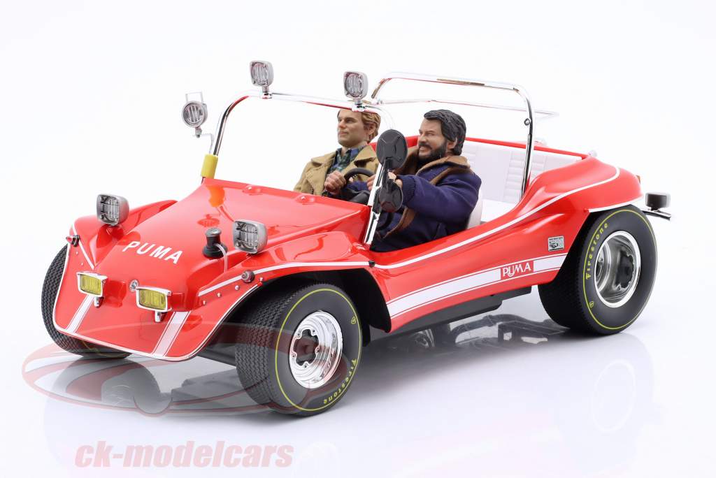 Infinite Statue 1:12 Puma Dune Buggy 1972 avec personnages Bud Spencer ...