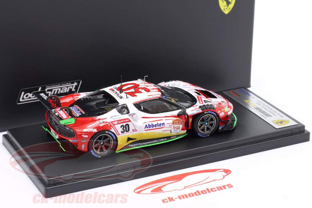 LookSmart 1:43 Ferrari 296 GT3 #30 勝者 24h Nürburgring 2023 Frikadelli ...