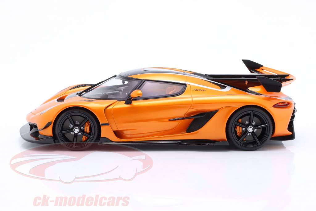 GT-SPIRIT 1:18 Koenigsegg Jesko Attack year 2023 orange GT898 model car ...