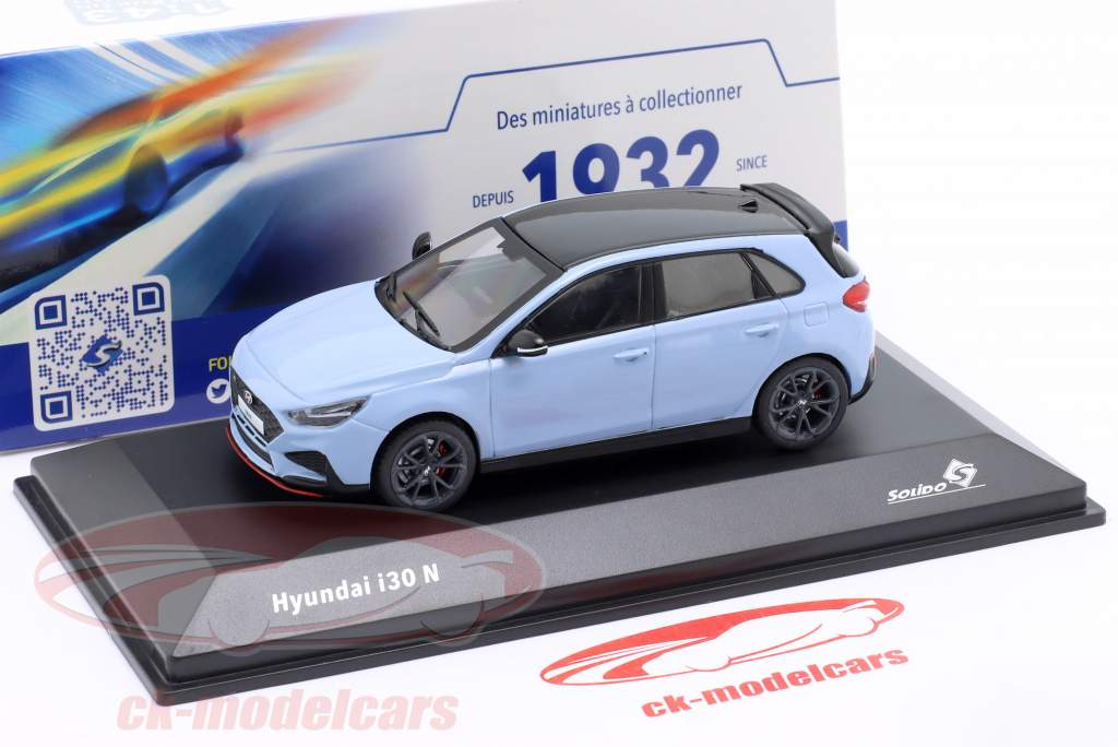 Solido 1:43 Hyundai i30 N Baujahr 2022 performance blau S4314401 Modellauto S4314401 421438120 ...