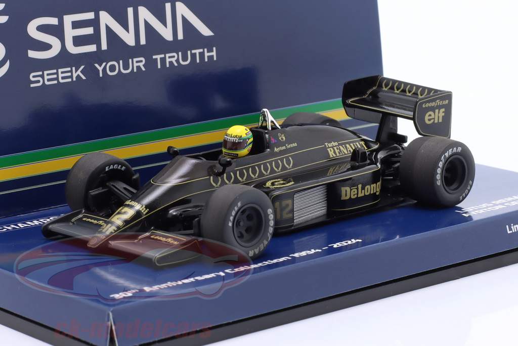 Minichamps 1:43 Ayrton Senna Lotus 98T Dirty Version #12 Formula 1 1986 ...