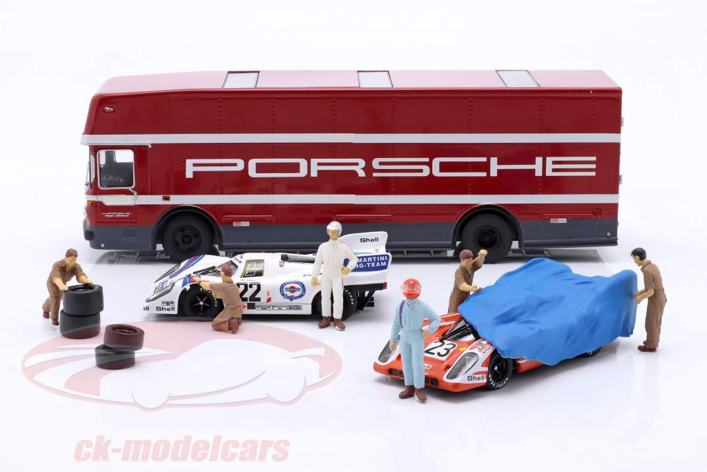 Brumm 1:43 Set: 24h LeMans winner 1970-71 Porsche 917 & Racing ...