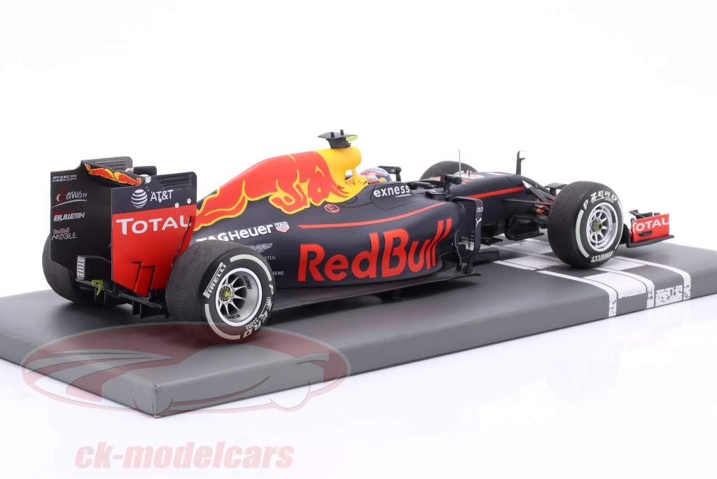 Minichamps 1:18 Max Verstappen Red Bull RB12 #33 First F1 Win Spain GP ...