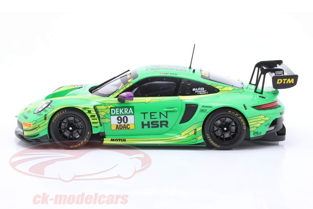 Ixo 1:18 Porsche 911 GT3 R #90 DTM 2023 Dennis Olsen Manthey Grello MG ...