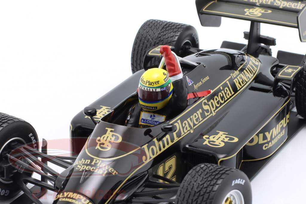 Minichamps 1:18 Ayrton Senna Lotus 97T #12 1st Win Portugal GP Formula ...