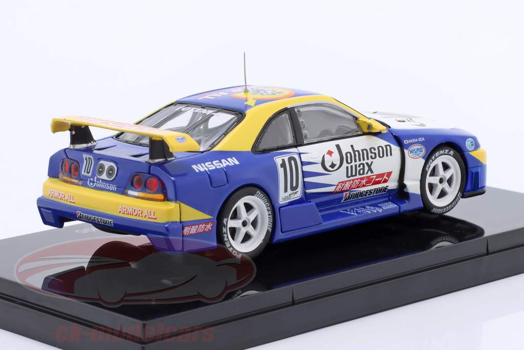 Ebbro 1:43 Nissan Skyline GT-R (R33) #10 JGTC 1995 Iida, Suzuki 43933 ...