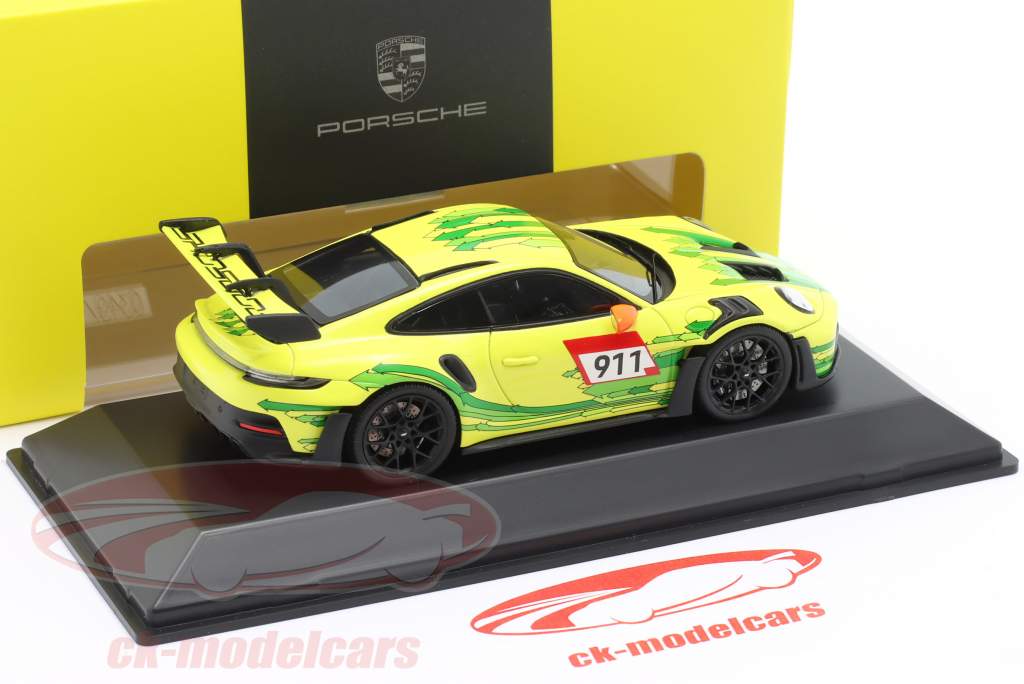 Spark 1:43 Porsche 911 (992) GT3 RS #911 Manthey Grello Livery WAP0202840SGT3 model car ...