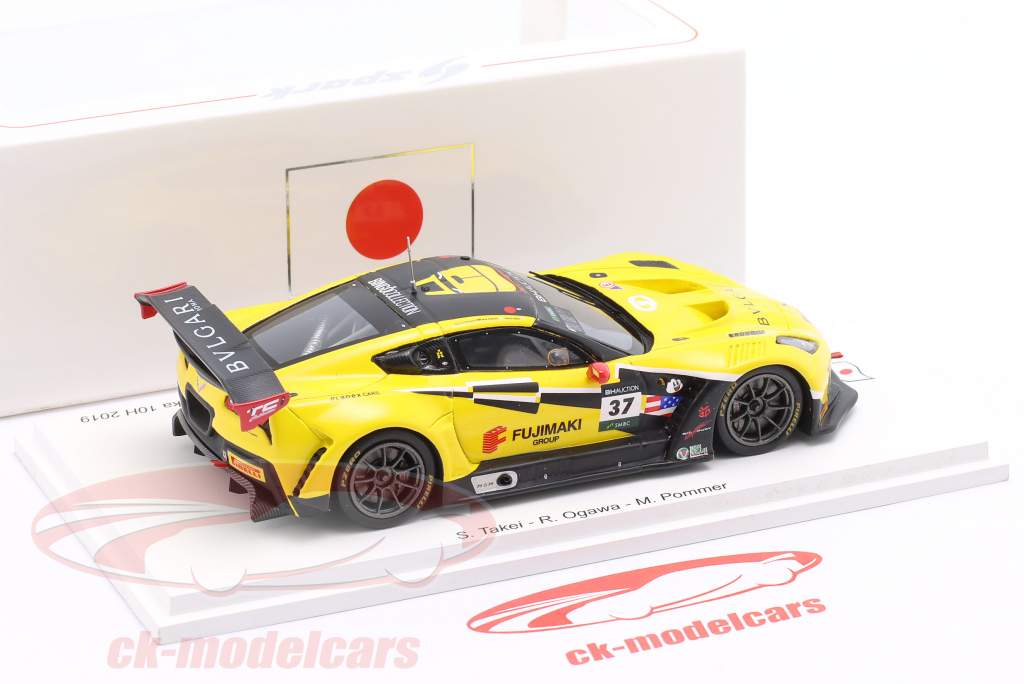 Spark 1:43 Chevrolet Corvette C7 GT3-R #37 10h Suzuka 2019 Ogawa ...