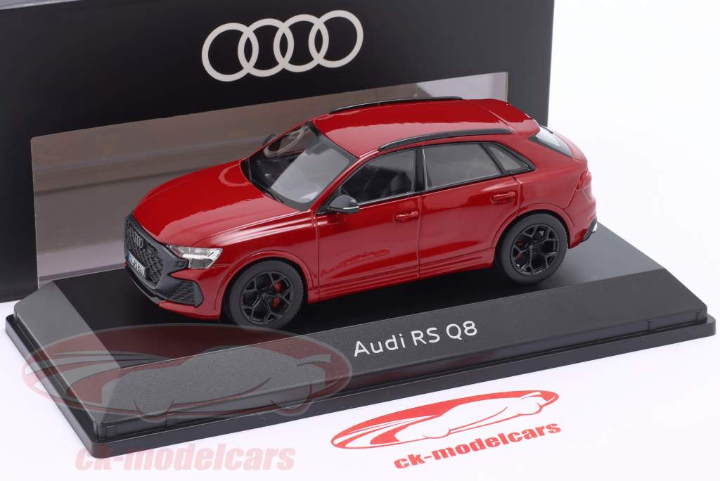 Norev 1:43 Audi RS Q8 SUV year 2024 chili red 5012418631 model car ...