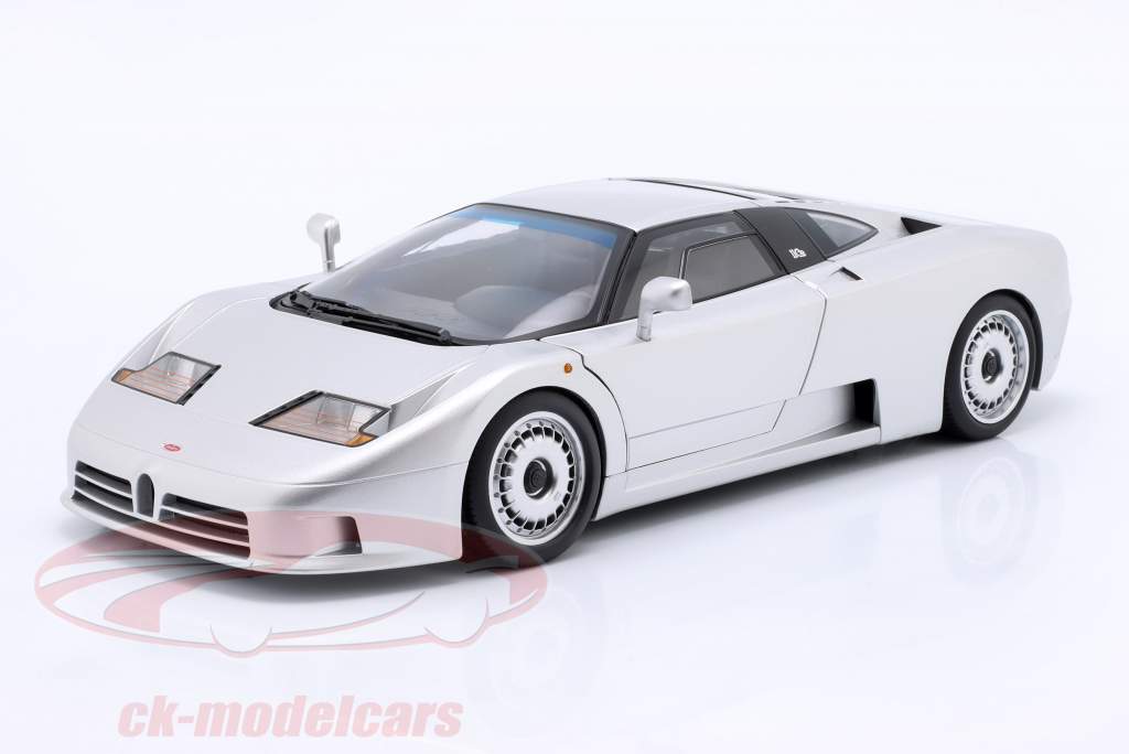 KK-Scale 1:12 Bugatti EB110 year 1991 silver KKDC120132 model car ...