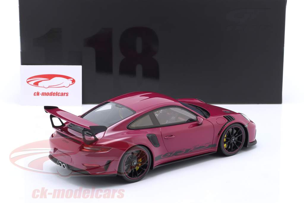 GT-SPIRIT 1:18 Porsche 911 (991 II) GT3 RS year 2019 star ruby GT911 ...