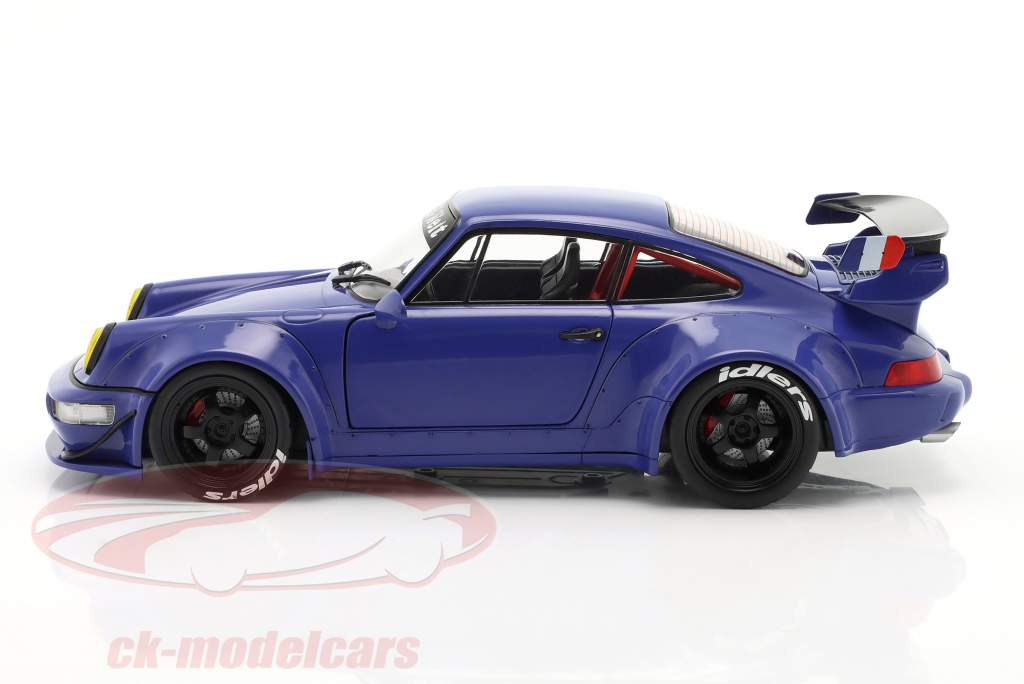 Solido 1:18 Porsche 911 (964) RWB Rauh-Welt Champagne year 2017 blue ...