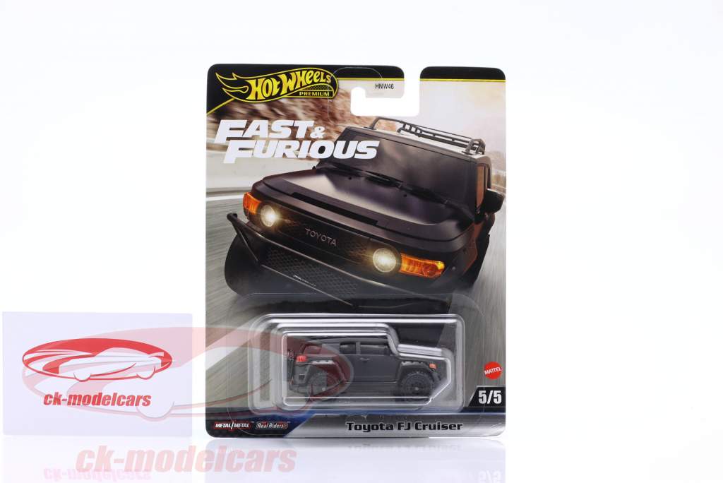 HotWheels 1:64 Toyota FJ Cruiser (Fast & Furious) black HRT99 model car ...