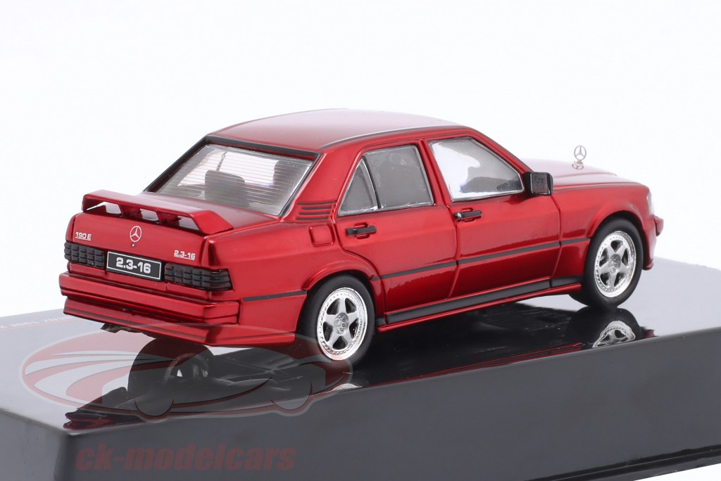 Ixo 1:43 Mercedes-Benz 190E Custom Year 1984 red CLC580N.22 model car ...