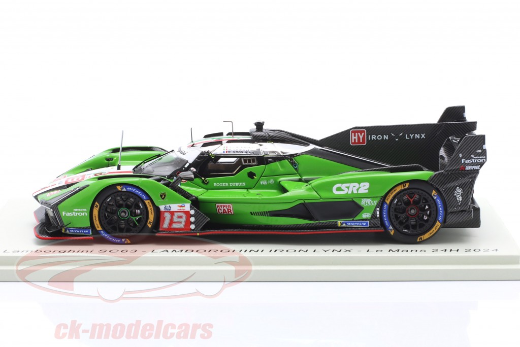 Spark 1:43 Lamborghini SC63 #19 24h LeMans 2024 Cairoli, Caldarelli ...