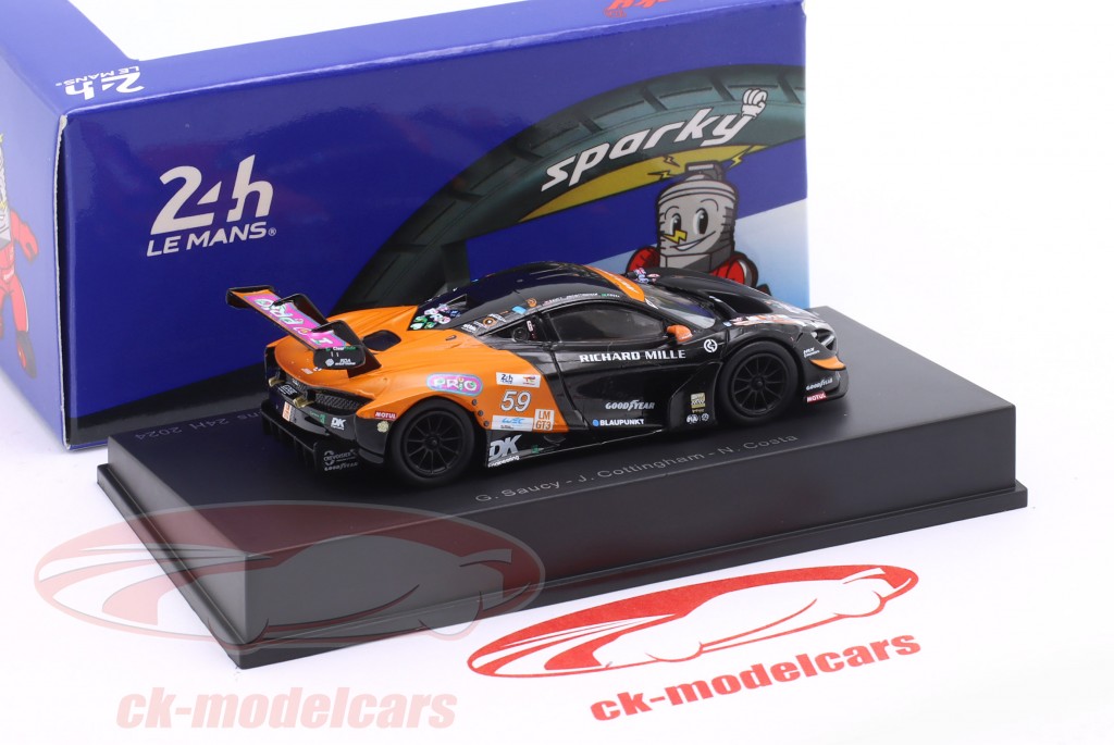Spark 1:64 McLaren 720S GT3 Evo #59 24h LeMans 2024 United Autosports ...