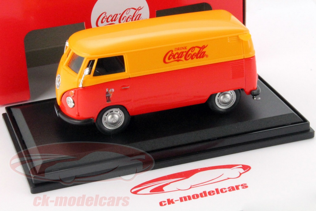 Motorcity 1:43 Volkswagen VW Microbus Transporter Coca-Cola red ...
